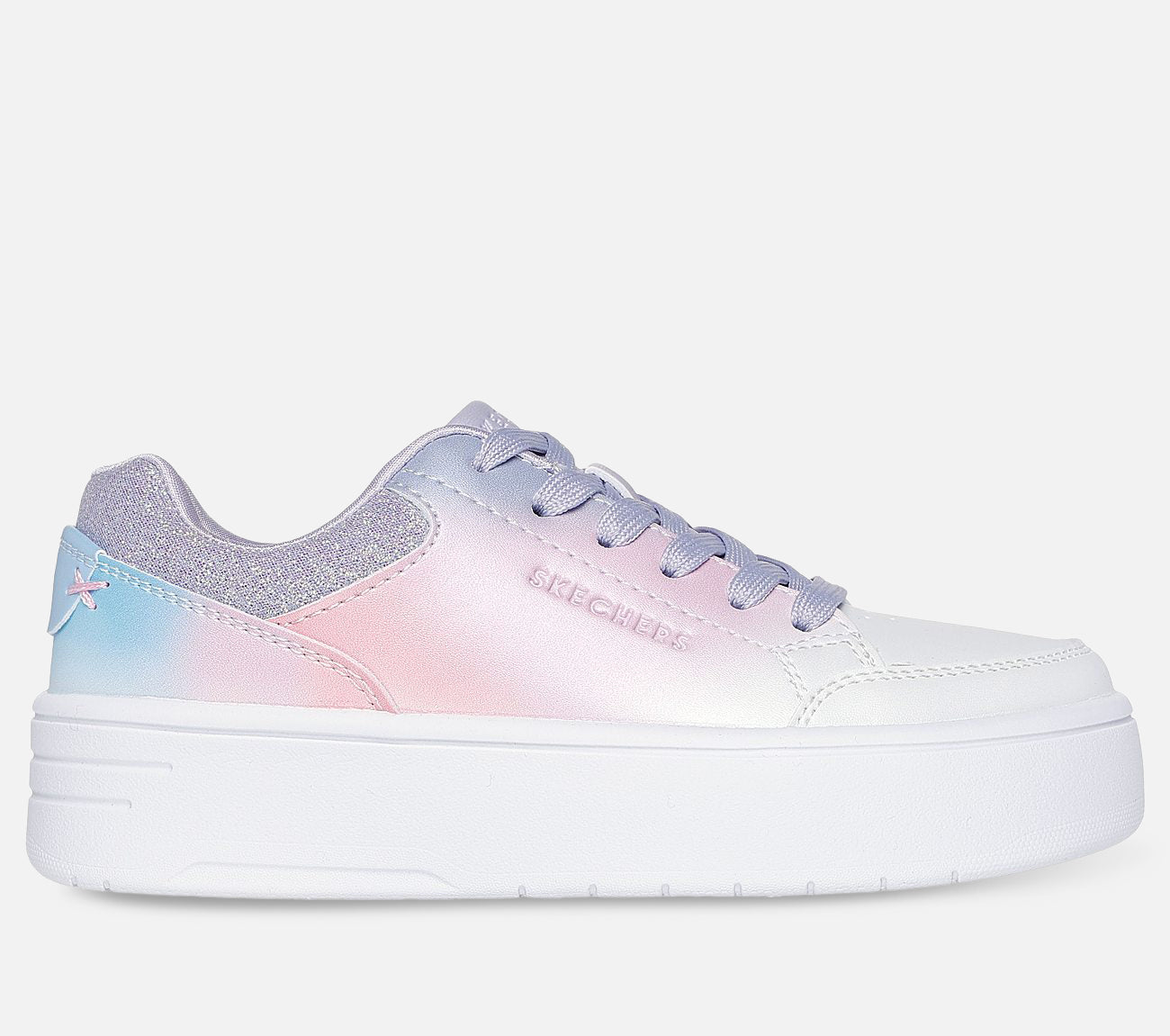 Court High - Ombre Oasis | Vit tjejsneaker - Köp online här – Skechers.se