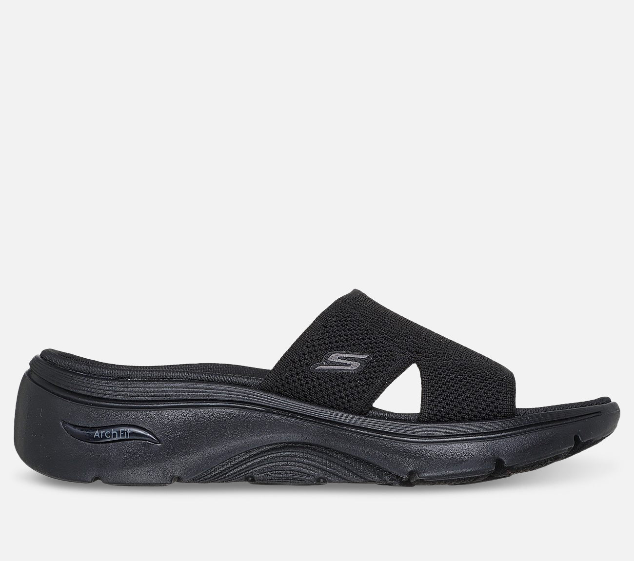 GO WALK Arch Fit 2.0 Dakota | Svart damsandal - Köp online – Skechers.se