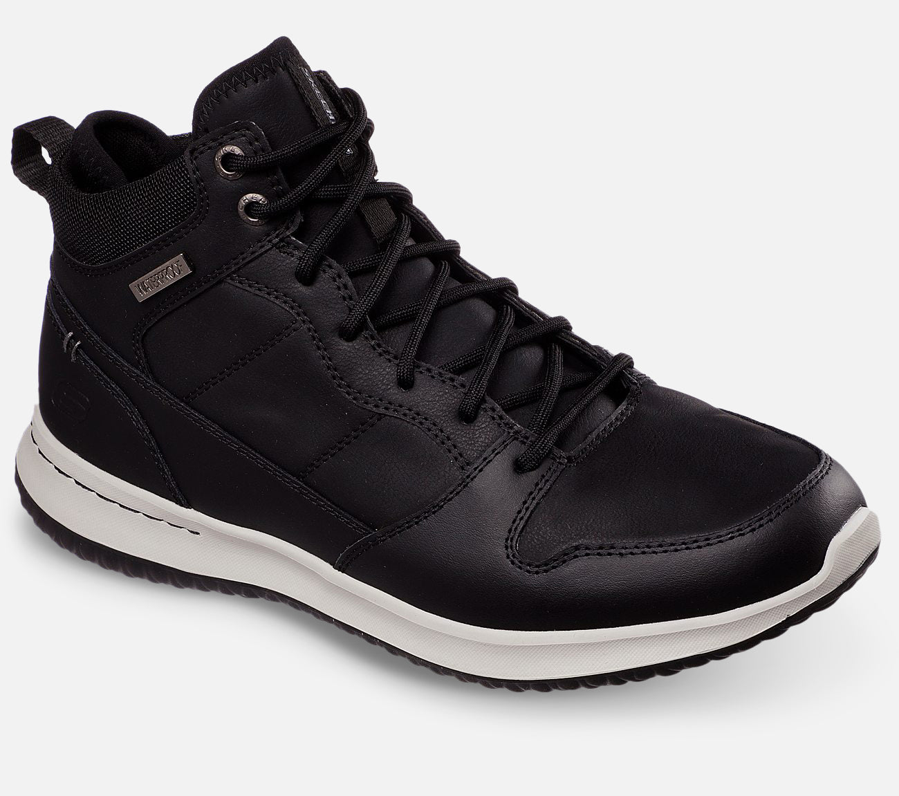 Delson - Selecto Waterproof | Svart herr-oxford - Köp online – Skechers.se